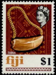 Stamp: Tabua (Fiji(Decimal Currency Definitives) Sg:FJ 406a