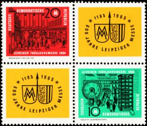 Stamp: Leipzig Spring Fair (Germany, Democratic Republic (DDR)(Leipzig ...