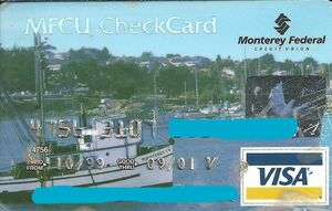 Bank Card: MFCU CheckCard (MFCU, United States of AmericaCol:US-VI-0936