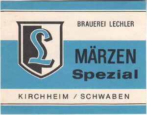 Drink Label: Lechler Märzen Spezial (Brauerei Lechler Kirchheim ...