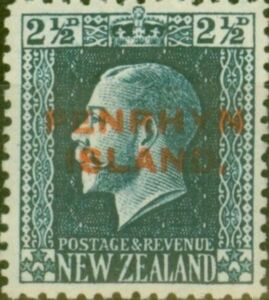 Stamp: King George V (Penrhyn(King George V with overprint on New ...