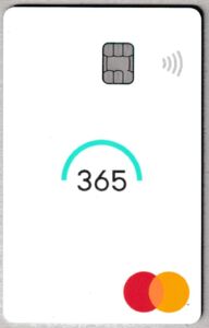 Bank Card: 365 Debit (Poštová Banka, SlovakiaCol:SK-MC-0156