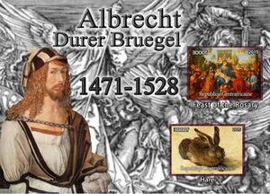 الطابع: Art Albrecht Durer (جمهورية أفريقيا الوسطى: طوابع غير قانونية ...