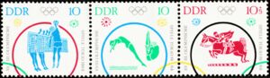 Stamp: Olympic Games, Tokyo (Germany, Democratic Republic (DDR)(Summer ...