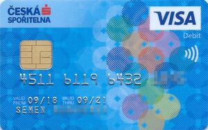 Bank Card: Česká Spořitelna (Česká Spořitelna, Czech RepublicCol:CZ-VI ...