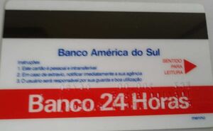 Tarjeta de Banco: América do Sul (Banco América do Sul, BrasilCol:BR-GM ...
