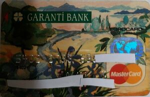 Bank Card: Garanti Bank Mastercard (Garanti Bankası, Türkiye (Turkey ...