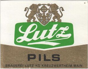 Drink Label: Lutz Pils (Brauerei Lutz, Germany, Federal RepublicCol:DE ...