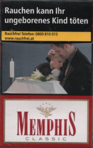 Cigarette Pack: Memphis Classic (AustriaCol:AT-CT-0042