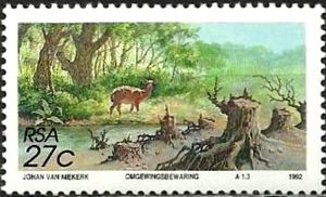 Stamp: Soil Conservation (South Africa(Environmental Conservation) Mi ...