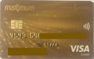 Bank Card: maXimum (Türkiye İş Bankası, Türkiye (Turkey)Col:TR-VI-0493