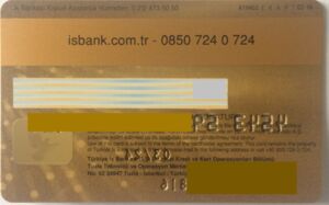 Bank Card: maXimum (Türkiye İş Bankası, Türkiye (Turkey)Col:TR-VI-0493