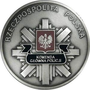 Decoration: Komenda Główna Policji (Poland(The Polish Mint) Col:PL-001001