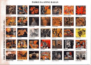 Stamp: Pasko sa Ating Bayan (Philippines: Cinderella Stamps ...