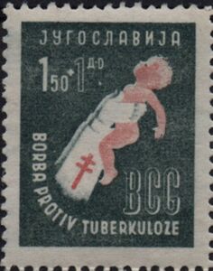 Stamp: Symbolizing Protection of “B.C.G.” Vaccine (Yugoslavia(Fight ...