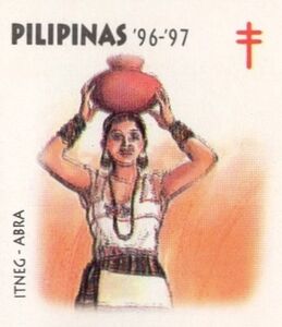 Stamp: Itneg - Abra (Philippines: Cinderella Stamps(Tuberculosis ...