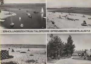 بطاقات بريدية: Recreation Center Dam Spremberg – Niederlausitz ...