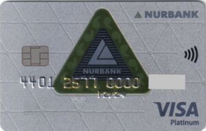 Bank Card: Nurbank Platinum (NURBANK, KazakhstanCol:KZ-VI-0077