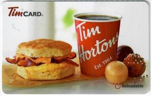 Gift Card: Biscuit, Coffee, and 'Timbits' (Tim Hortons, United States ...