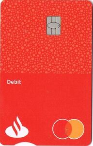 Bank Card: Mastercard (Santander Bank Polska, PolandCol:PL-MC-0663