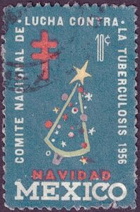 Stamp: Comite Nacional De Lucha Contra la Tuberculosis (Mexico ...
