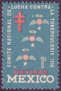 Stamp: Comite Nacional De Lucha Contra la Tuberculosis (Mexico ...