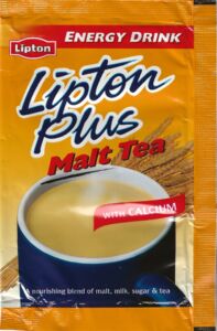 أكياس الشاي: Lipton Plus Malt Tea with Calcium, glossy tinfoil (Lipton ...