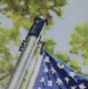 Stamp: Flag: Spring (United States of America(Flag for All Seasons) Mi ...