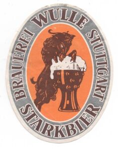 Drink Label: Wulle Starkbier (Brauerei Wulle, Germany, Federal ...