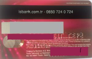 Bank Card: maXimum (Türkiye İş Bankası, Türkiye (Turkey)Col:TR-MC-0500