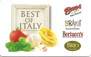 Gift Card: Best Of Italy (Restaurants, United States of America(Mealz ...