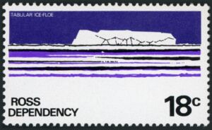 Stamp: Tabular Ice-Floe (Ross Dependency(Views of Ross Dependency (1972 ...