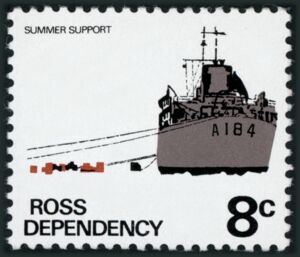 Stamp: Summer Support (Ross Dependency(Views of Ross Dependency (1972 ...