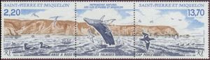 Stamp: Anse à Ross (Ross Cove), Cap Percé (Pierced Cape) (Saint Pierre ...