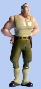 Meal Toy: Captain Rourke (Hard plastic figures, Europe(Atlantis) Col ...