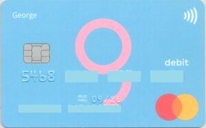 Bank Card: George (Banca Comerciala Romana, RomaniaCol:RO-MC-0390