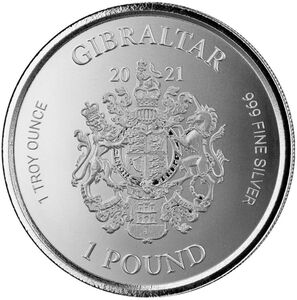 Moneda: 1 Pound (Lady Justice) (Gibraltar(G60 - One Pound)