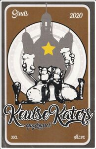 Drink Label: Keulse Katers Quadrupel (Brouwerij D'n Draok ...