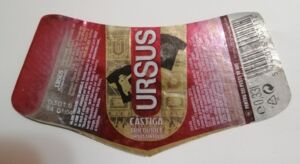 Drink Label: Ursus (Ursus Breweries S.A., RomaniaCol:RO-BEER-001509