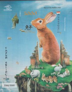 Stamp: Year of the Rabbit (Indonesia(Chinese New Year 2011 - Year of ...