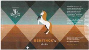 Etiqueta de bebida: Bentinck's Donker (Hemursbier, Países BajosCol:NL ...