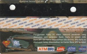 Bank Card: Tabungan BRI Junio Superman (BRI (Indonesia), IndonesiaCol ...