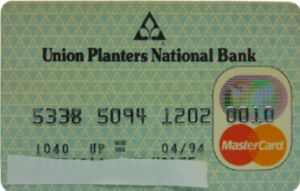 Bank Card: Union Planters National Bank (Union Planters National Bank ...