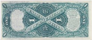 Banknote: 1 Dollar (United States of America(1874 Legal Tender Note ...