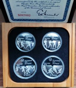 Coin: Various Dollars (Proof set 1976 - Montreal Olympic Games - Series ...