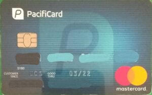 Bank Card: Pacificard (Banco del Pacifico, EcuadorCol:EC-MC-0007