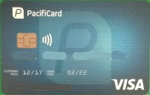 Tarjeta de Banco: Pacificard (Banco del Pacifico, EcuadorCol:EC-VI-0022 💳