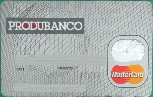 Bank Card: Produbanco (Produbanco, EcuadorCol:EC-MC-0008