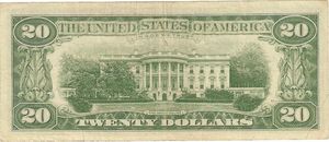 Banknote: 20 Dollars (United States of America(1963 Federal Reserve ...