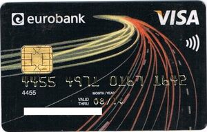 Bank Card: Eurobank Perfect (Euro Bank SA, PolandCol:PL-VI-0338.02